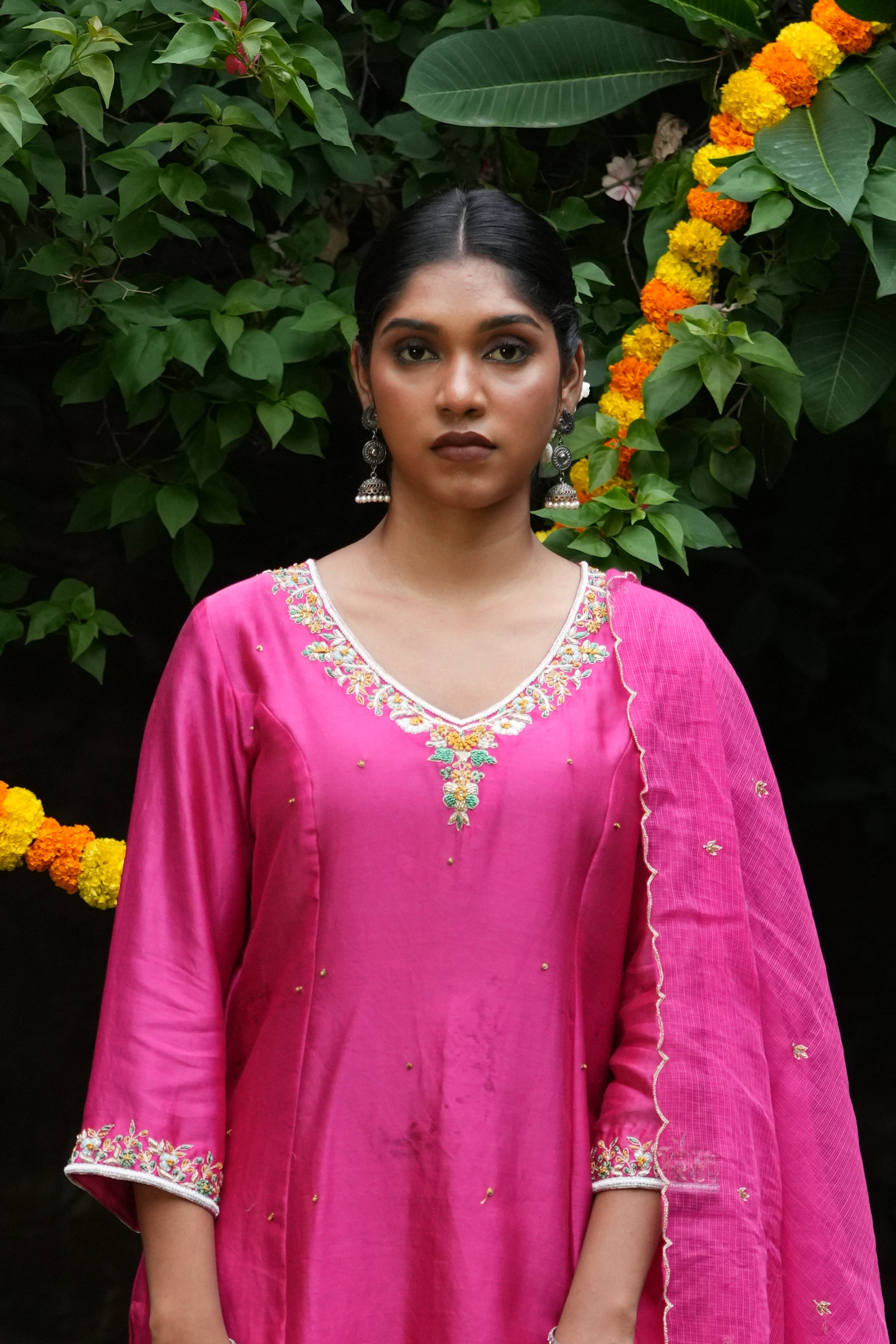 Purple Serenade Signature Kurta Set – Aika The label